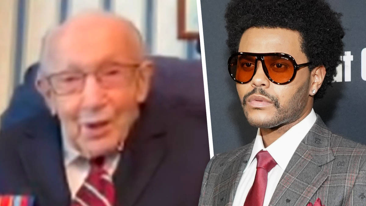 Colonel Tom Moore thanks The Weeknd for supporting his song - Capital Colonel Tom Moore thanks The Weeknd for supporting his song - Capital