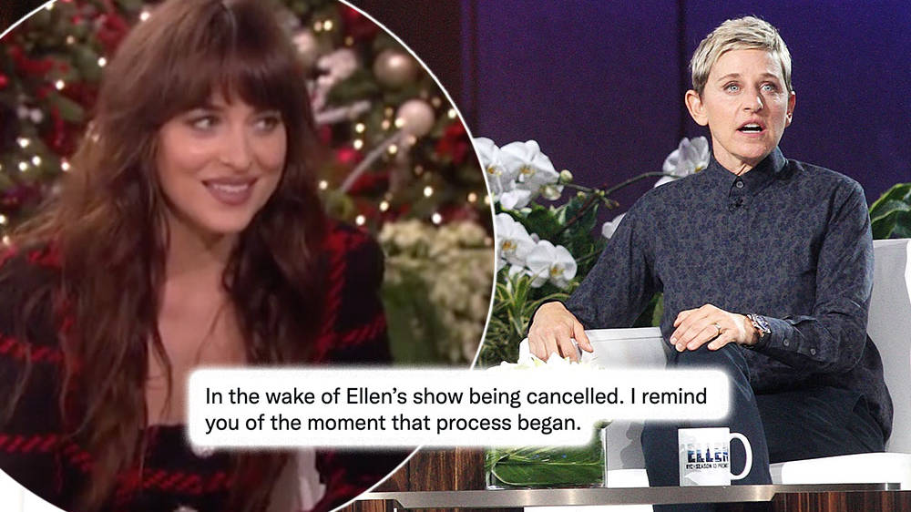 WATCH: Dakota Johnson's Ellen DeGeneres Interview Goes Viral Again Amid ... WATCH: Dakota Johnson's Ellen DeGeneres Interview Goes Viral Again Amid ...
