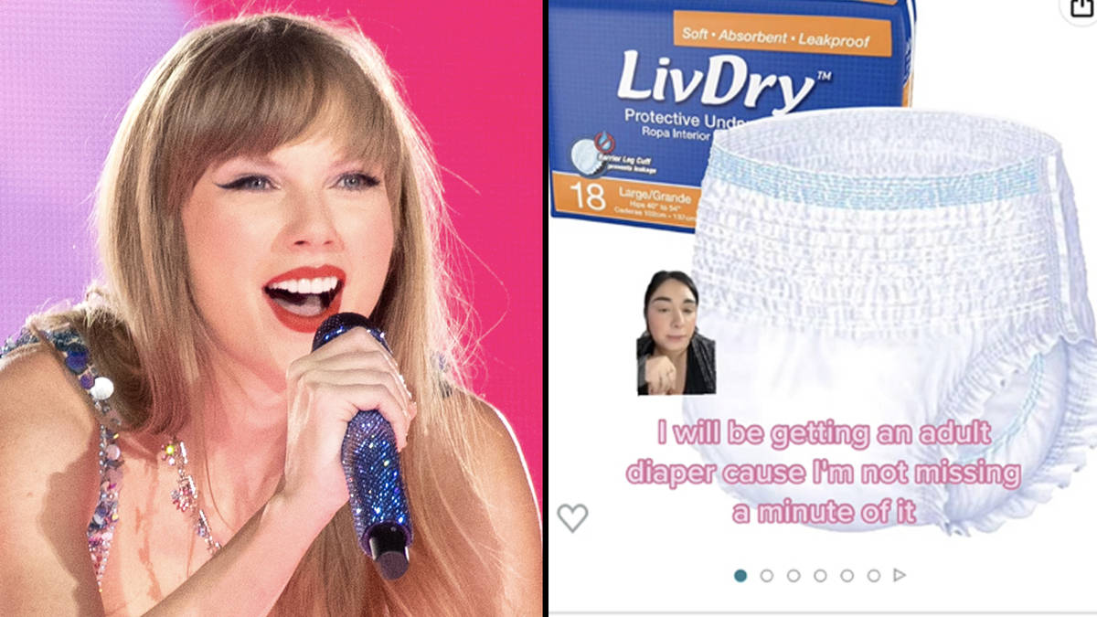 Taylor Swift fans are wearing adult diapers to the Eras Tour so they ... Taylor Swift fans are wearing adult diapers to the Eras Tour so they ...