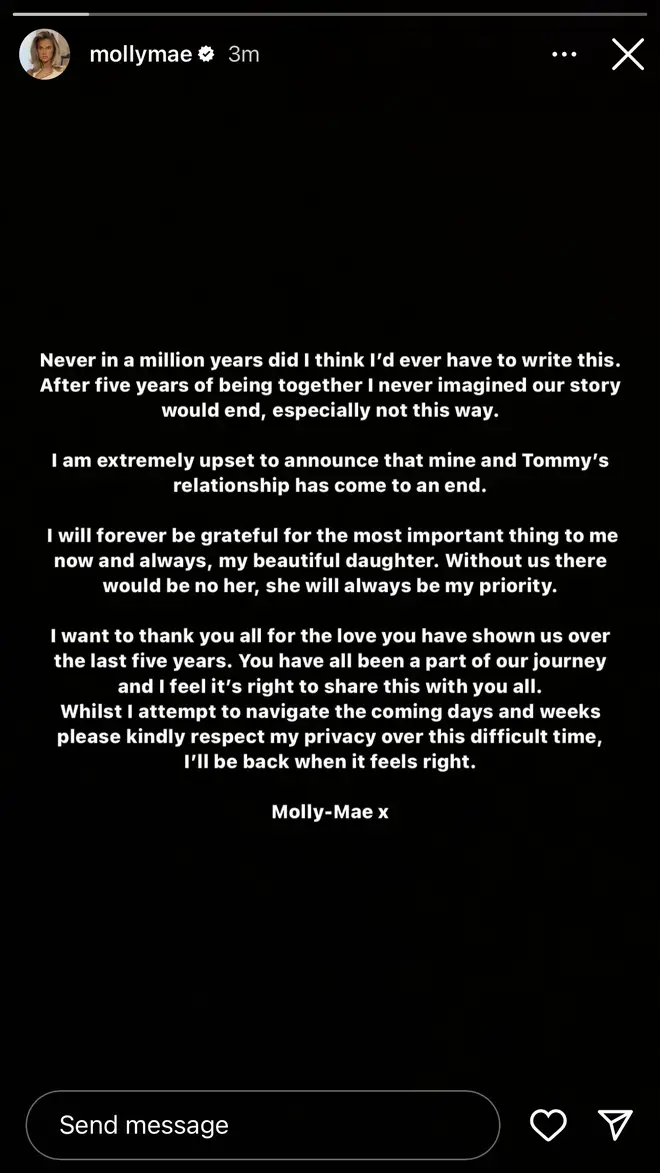 Why did Molly-Mae Hague and Tommy Fury break up? - Capital Why did Molly-Mae Hague and Tommy Fury break up? - Capital